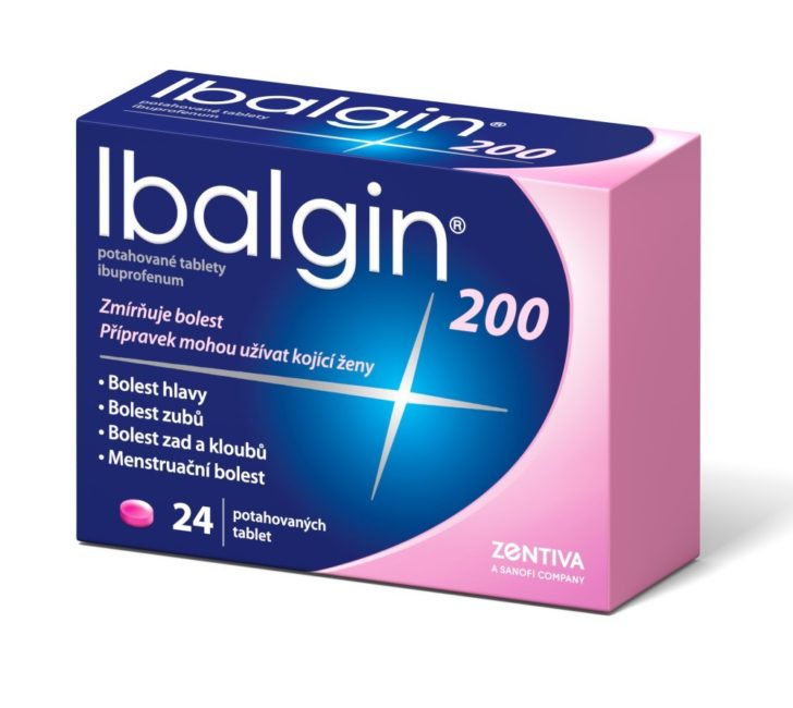 Ibalgin 200mg 24 tablet - Lékárna Damona