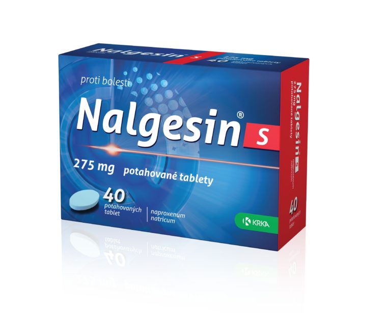 Nalgesin S 275 mg 40 tablet - Lékárna Damona